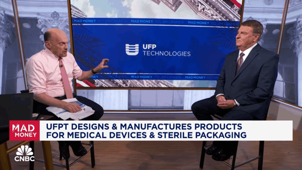 UFP Technologies Chairman and CEO R. Jeffrey Bailly Featured on CNBC’s ...